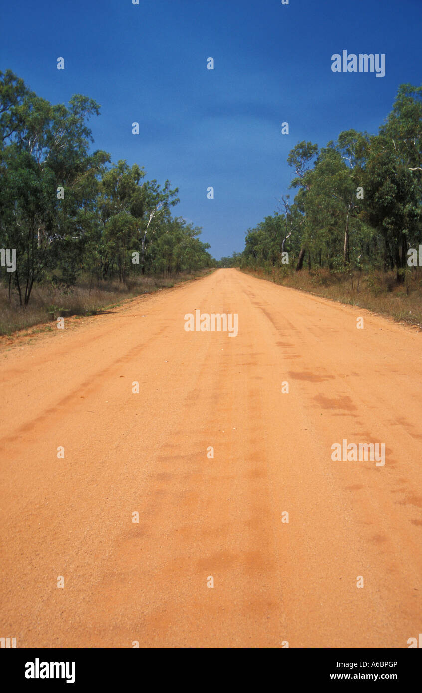 Outback road track Queensland Australia Stock Photo - Alamy