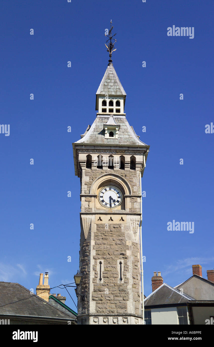 Hay on wye clock tower hi-res stock photography and images - Alamy