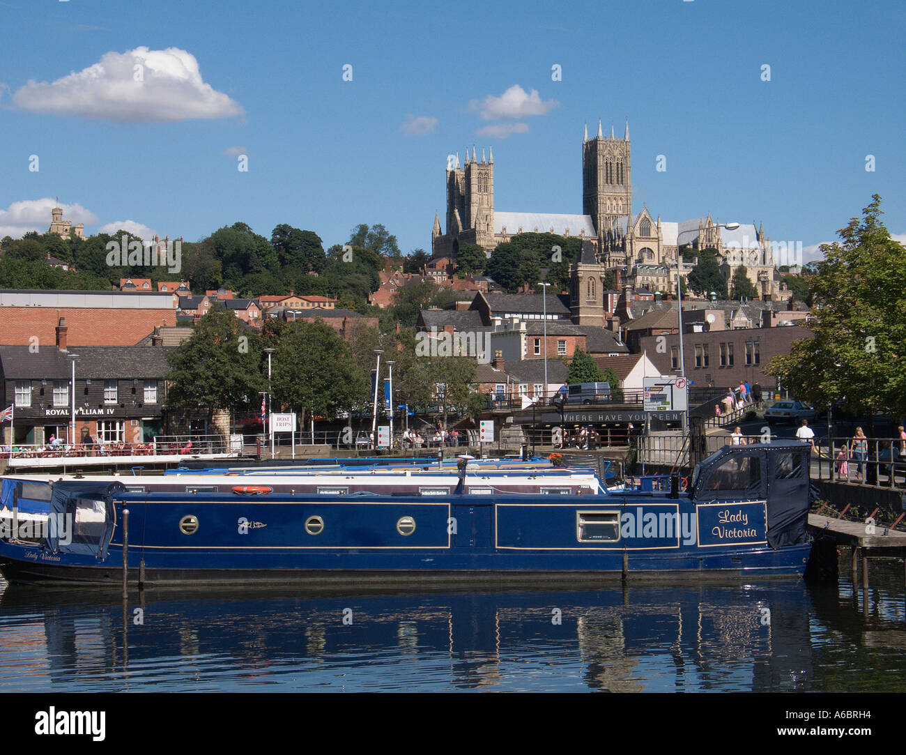 Brayford pool marina lincoln uk hi-res stock photography and images - Alamy
