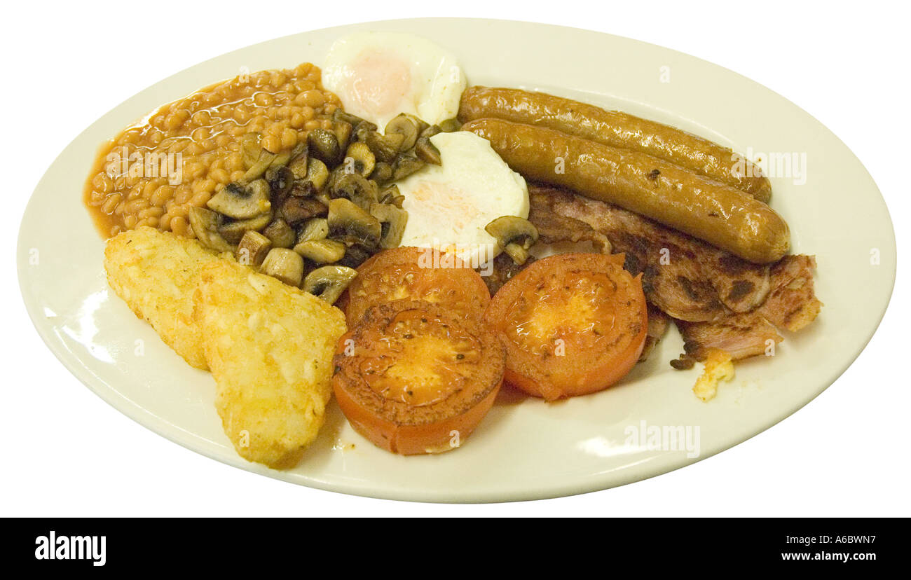 traditional london breakfast Stock Photo - Alamy