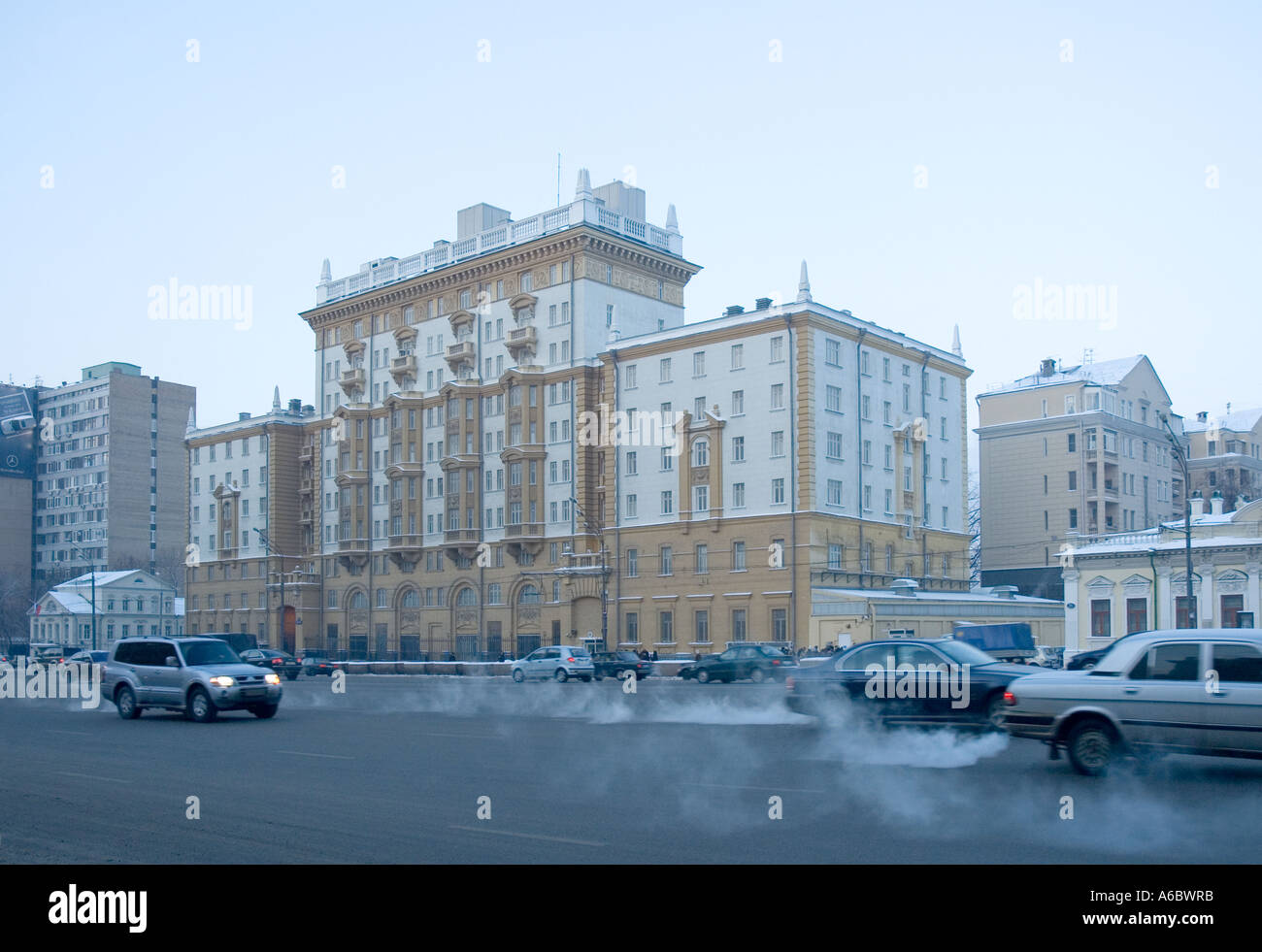The US Embassy in Moscow, Russia Stock Photo - Alamy