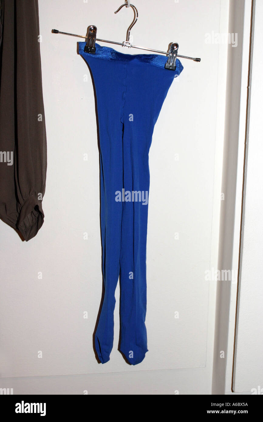 Blue tights hi-res stock photography and images - Alamy