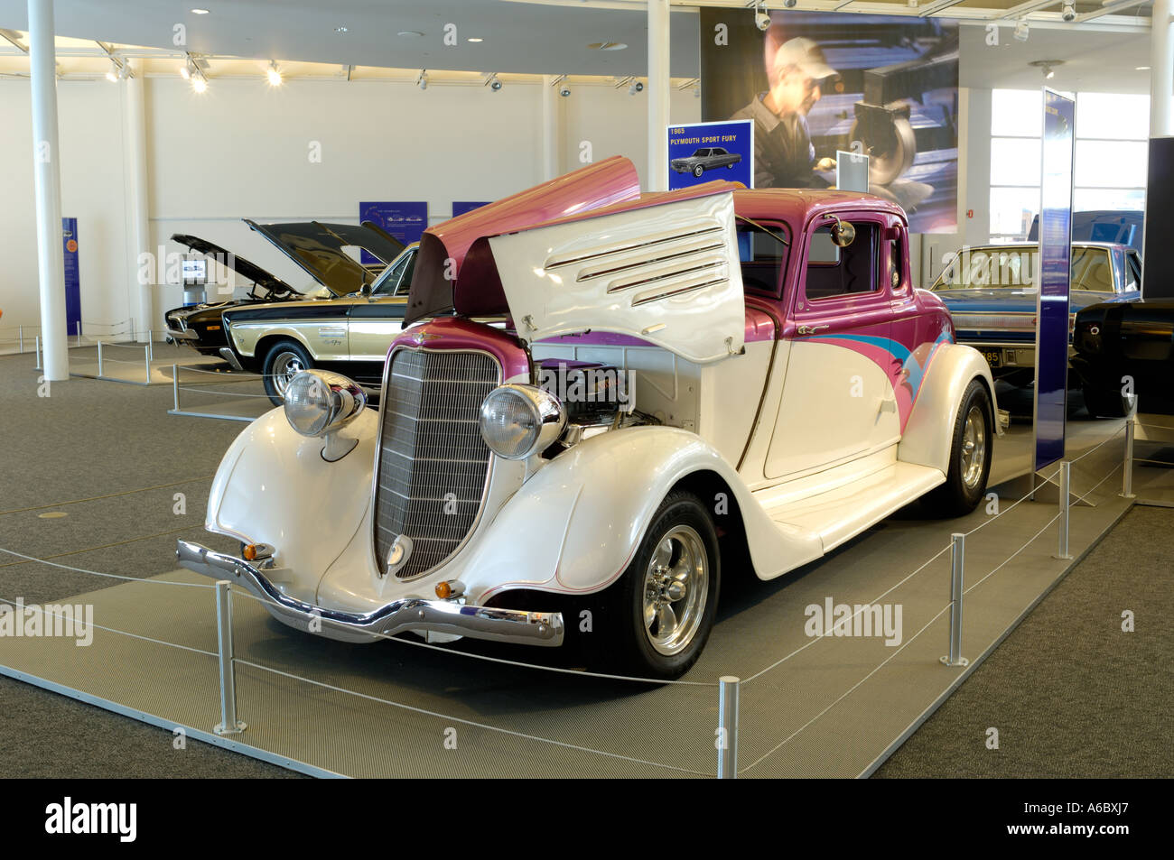 1934 Dodge Coupe hot rod at the Walter P Chrysler Museum in Auburn ...