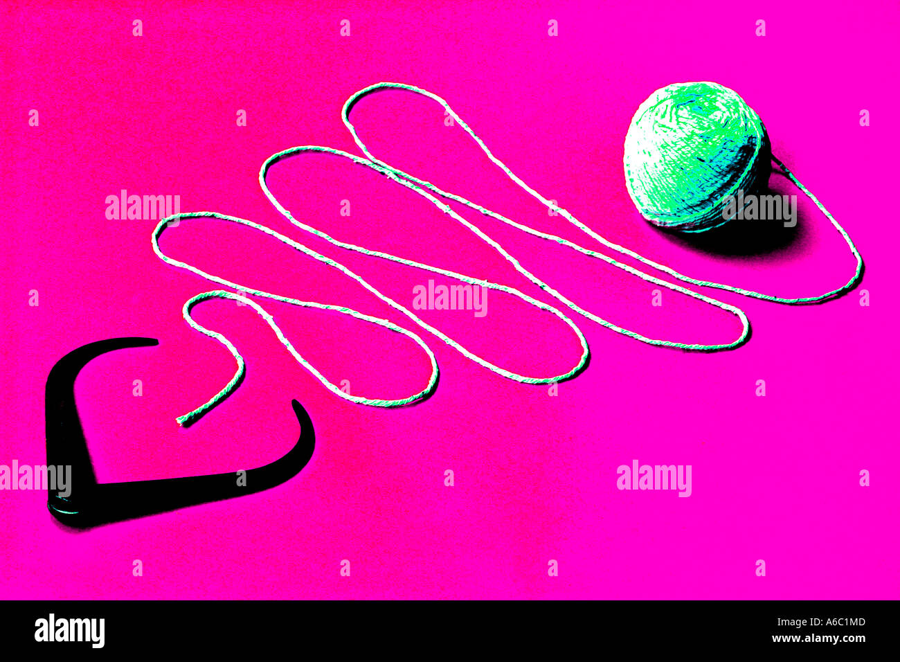 How long is a piece of string hi-res stock photography and images - Alamy