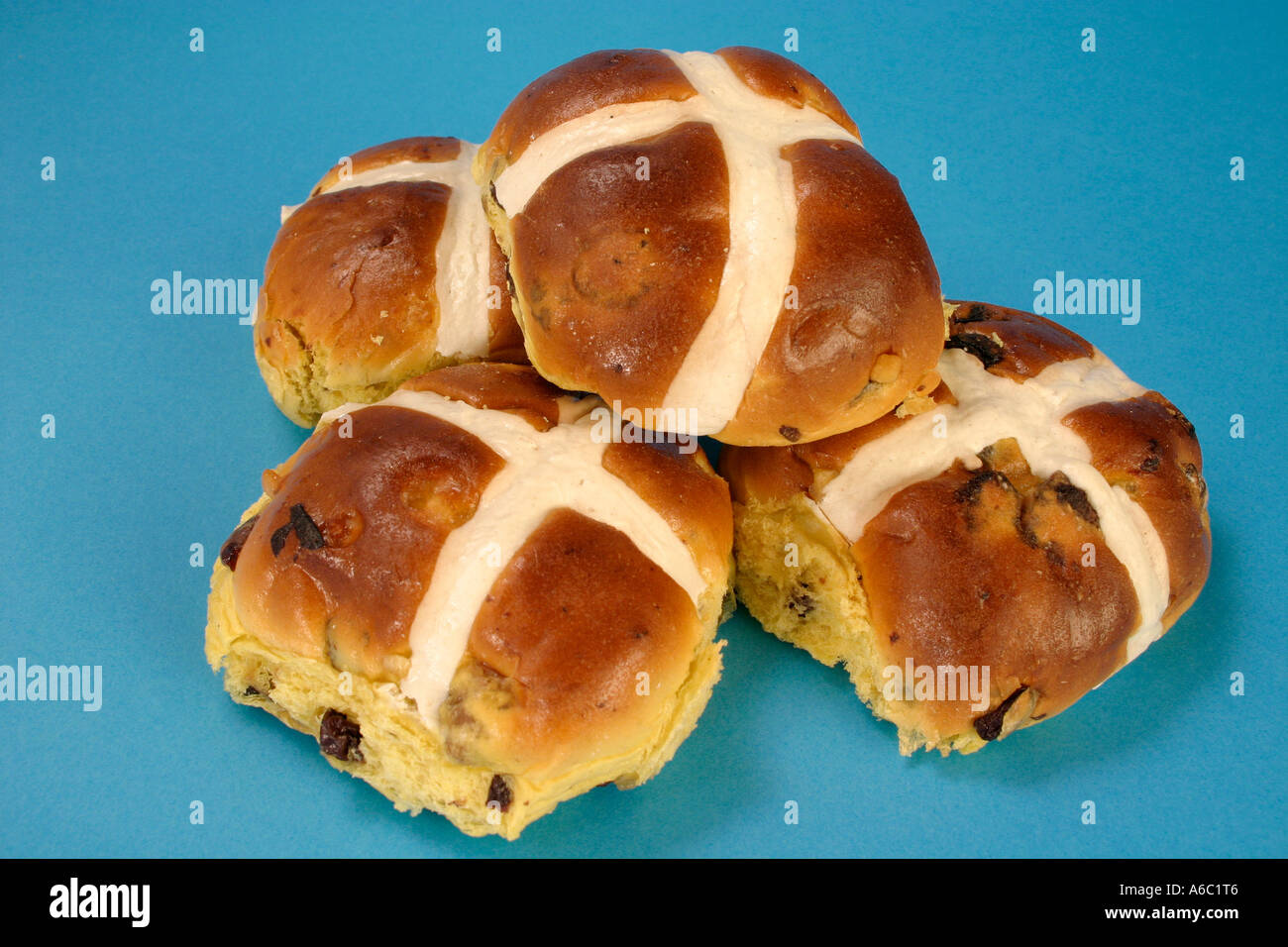 Hot cross buns Stock Photo - Alamy