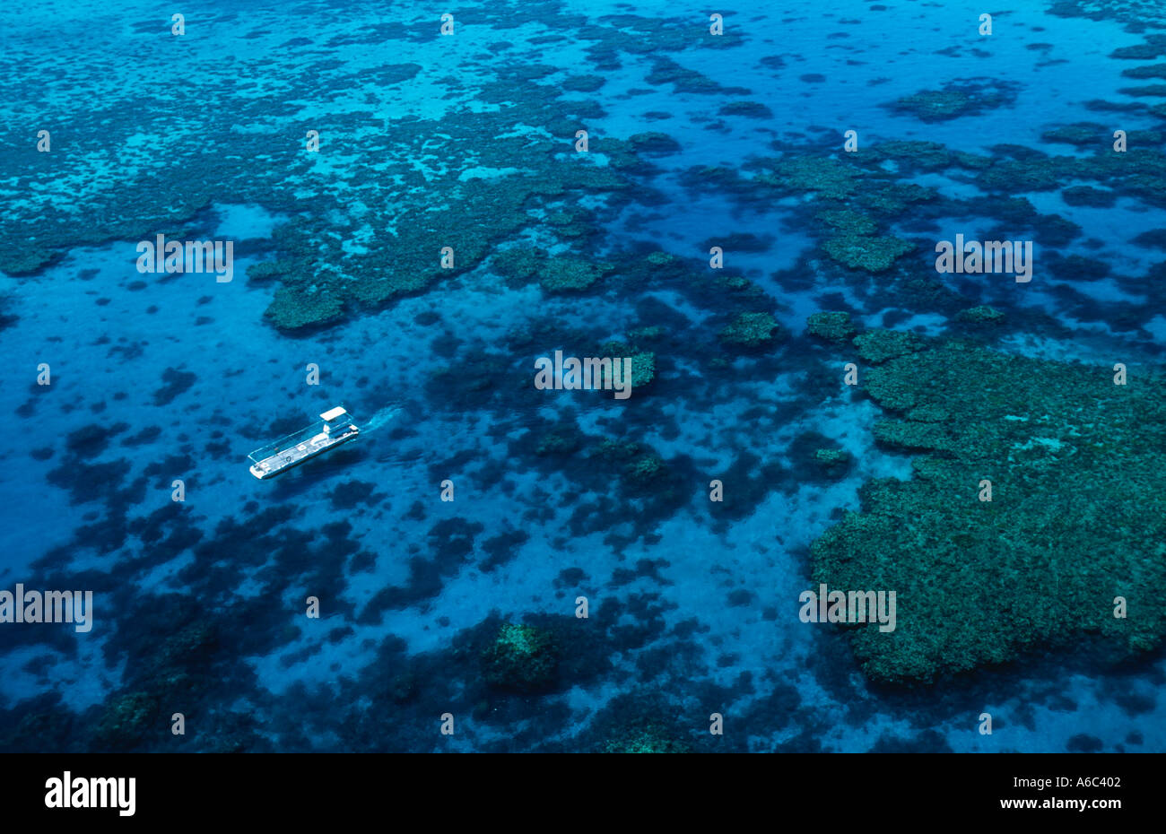 Scenery Great Barrier Reef Queensland Australia Stock Photo - Alamy