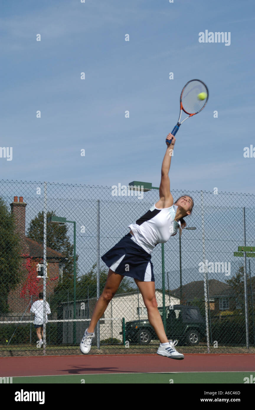 Tennis player girl Model Released Shoot No 3015 Stock Photo - Alamy