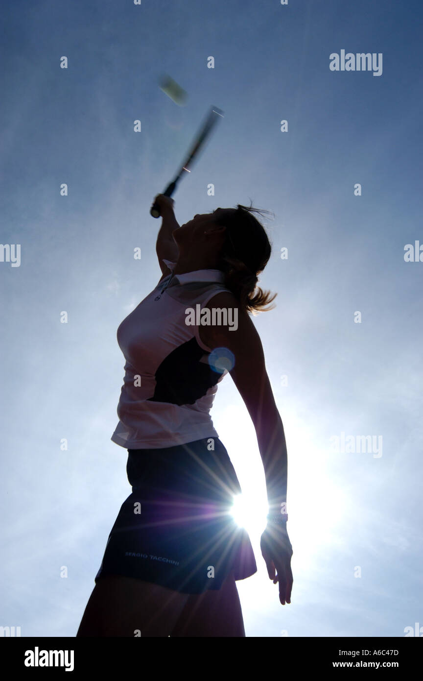 Tennis player girl Model Released Shoot No 3015 Stock Photo - Alamy
