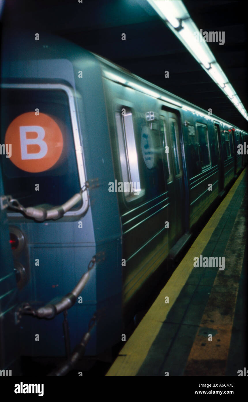 New york sub way hi-res stock photography and images - Alamy