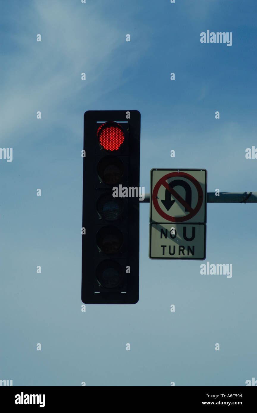 U Turn Sign Stock Photos & U Turn Sign Stock Images - Alamy