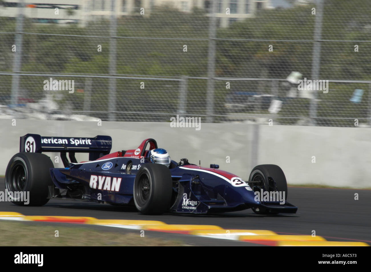 Ryan Hunter Reay races at the Grand Prix of St Petersburg 2003 Stock ...