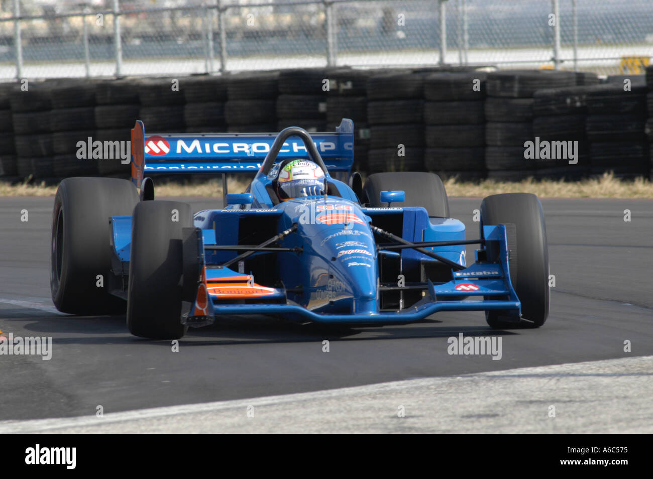 Alex Tagliani racing at the Grand Prix of St Petersburg 2003 Stock ...
