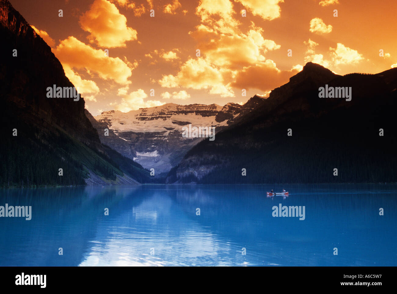 Lake Louis Banff National Park Alberta Canada Stock Photo - Alamy