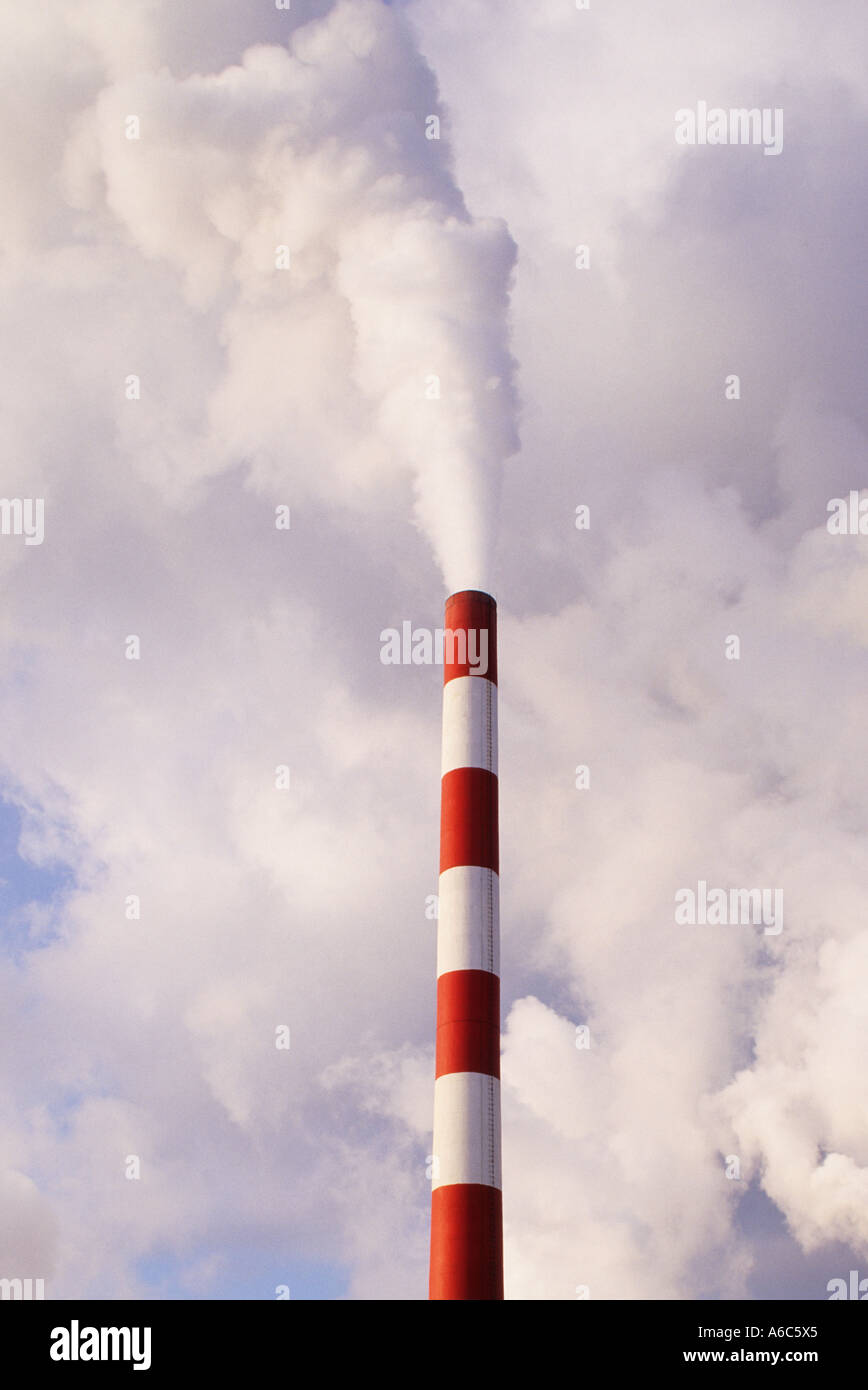 Industrial smoke stack Stock Photo - Alamy