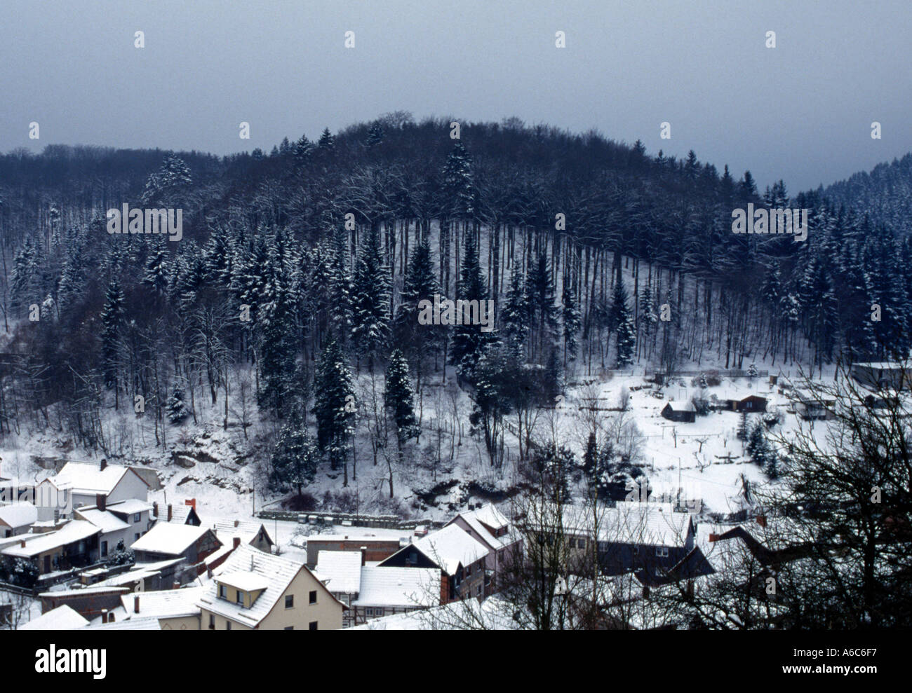 Thuringian forest winter hi-res stock photography and images - Alamy