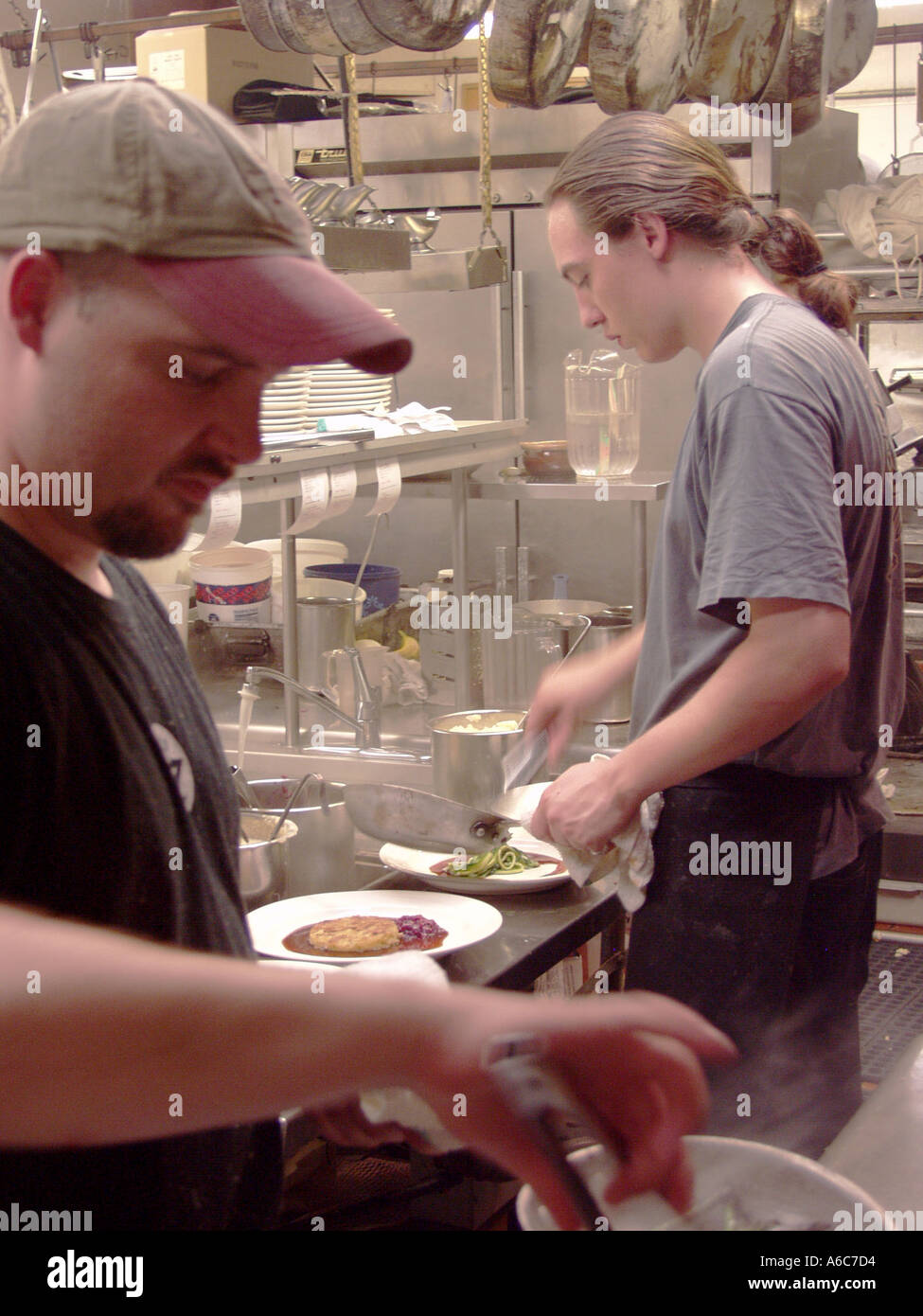Chefs Cooks Kitchens Stock Photo - Alamy