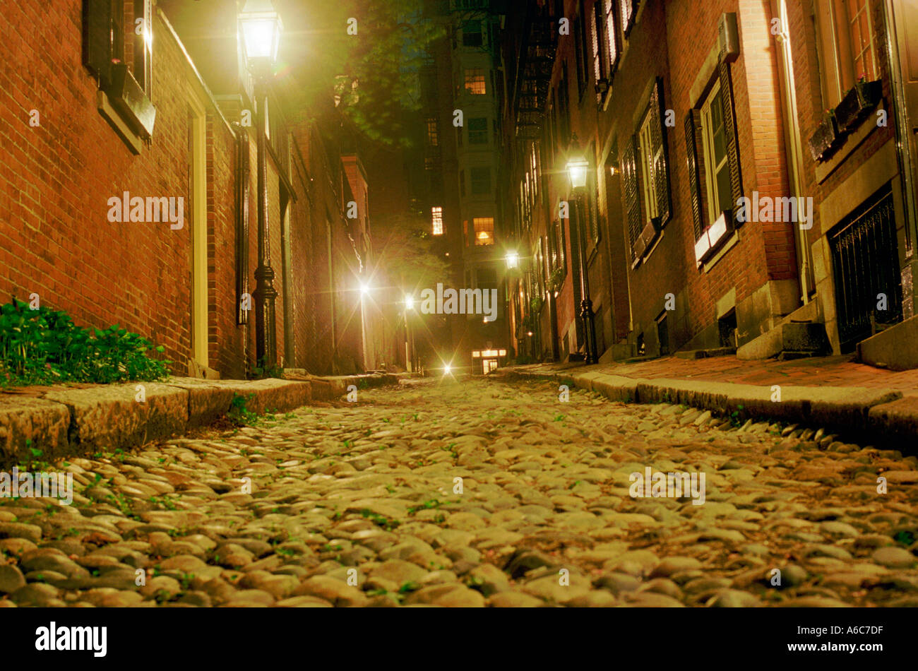 Empty boston streets hi-res stock photography and images - Alamy