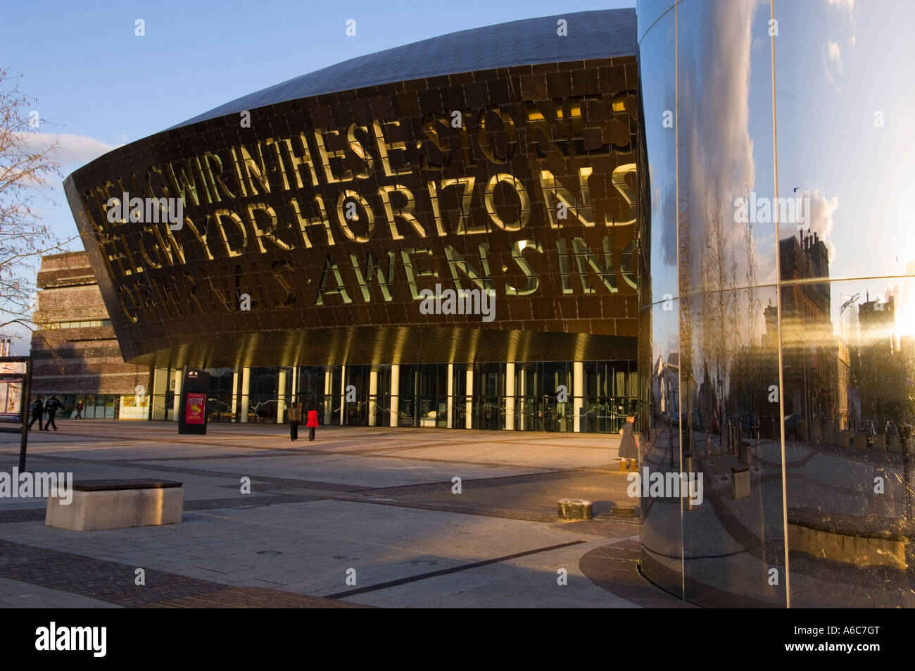 The Millenium Building Cardiff Wales Mar 2007 Stock Photo - Alamy