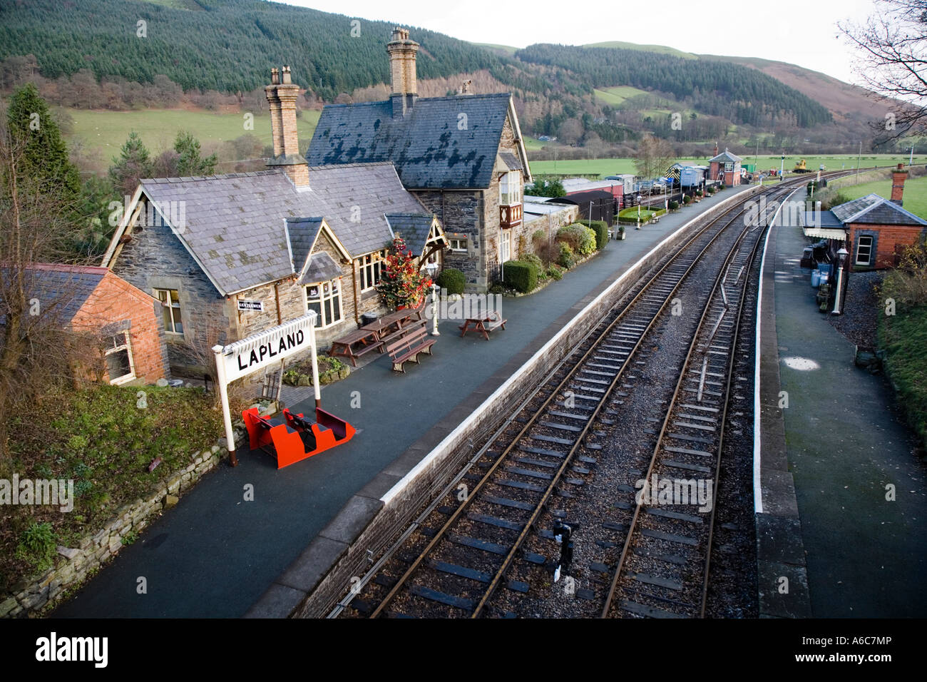 Carrog station on the Llangollen Railway becomes Lapland for Christmas ...