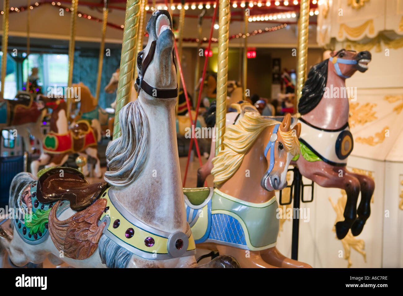 Burnaby Heritage Village Carousel Stock Photo - Alamy