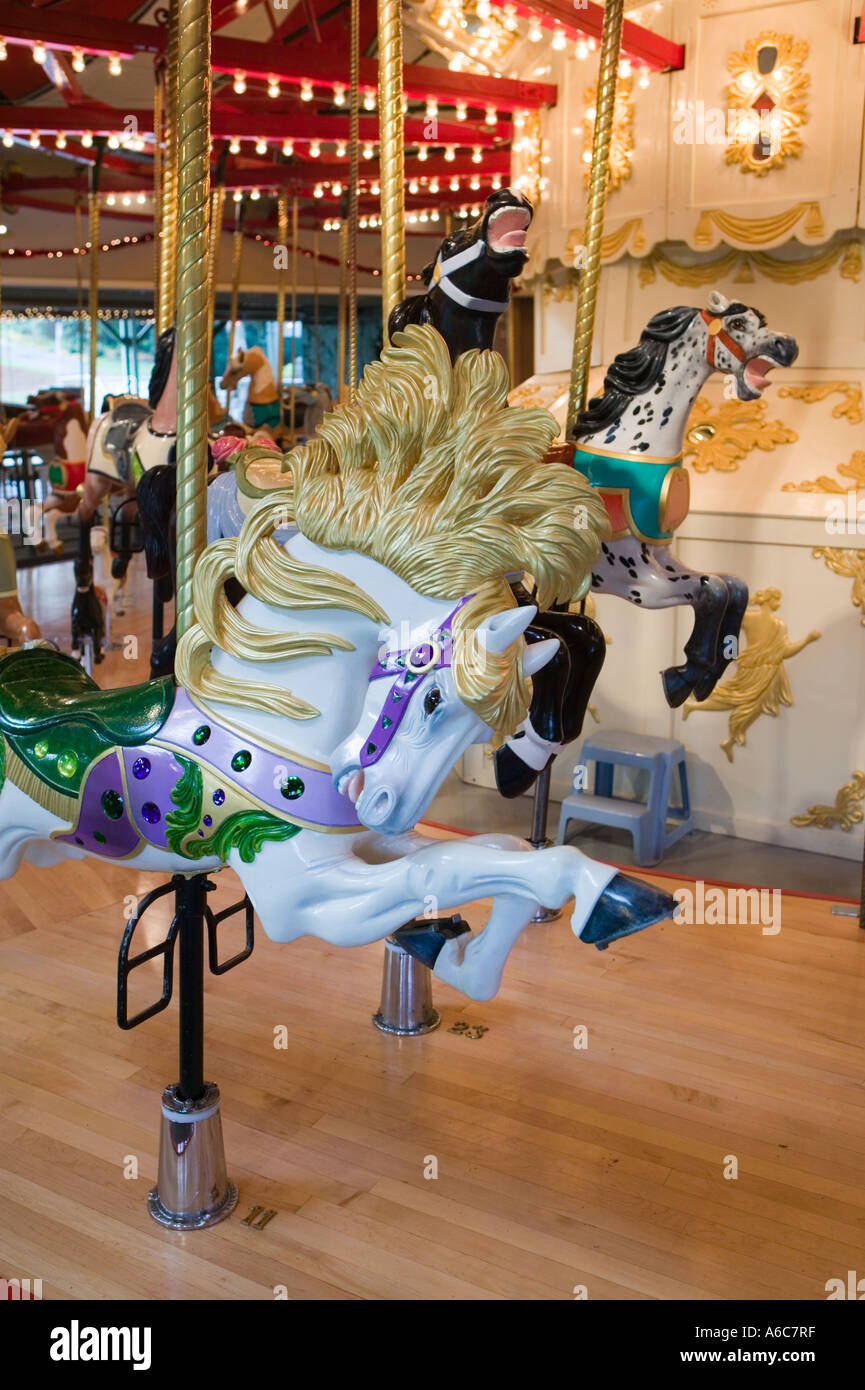 Burnaby Heritage Village Carousel Stock Photo - Alamy