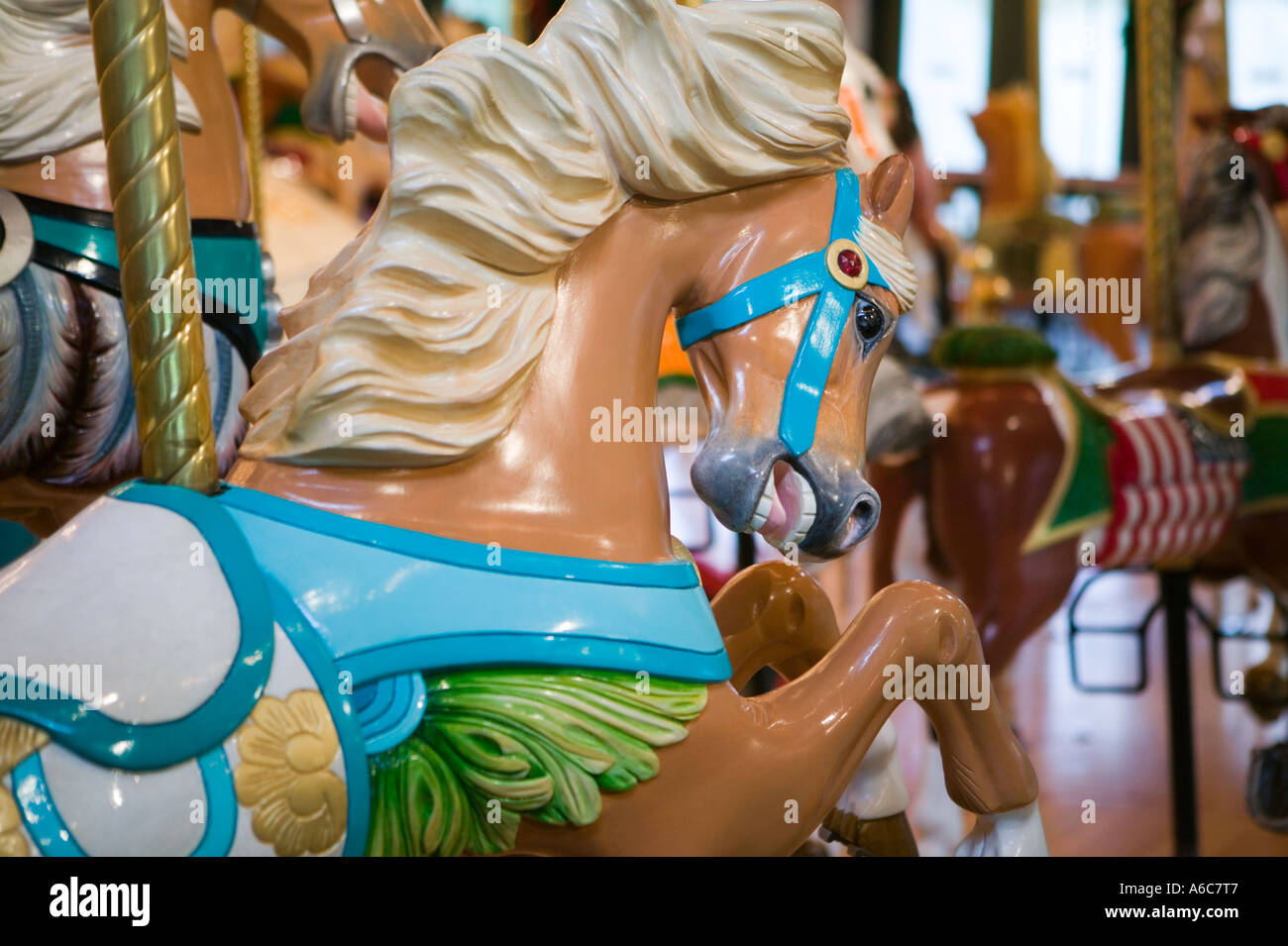 Burnaby Heritage Village Carousel Stock Photo - Alamy