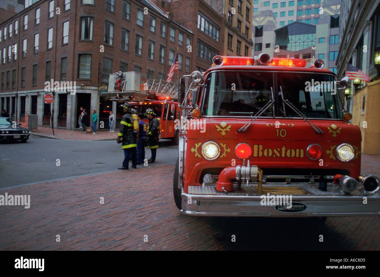 City of boston fire department hi-res stock photography and images - Alamy