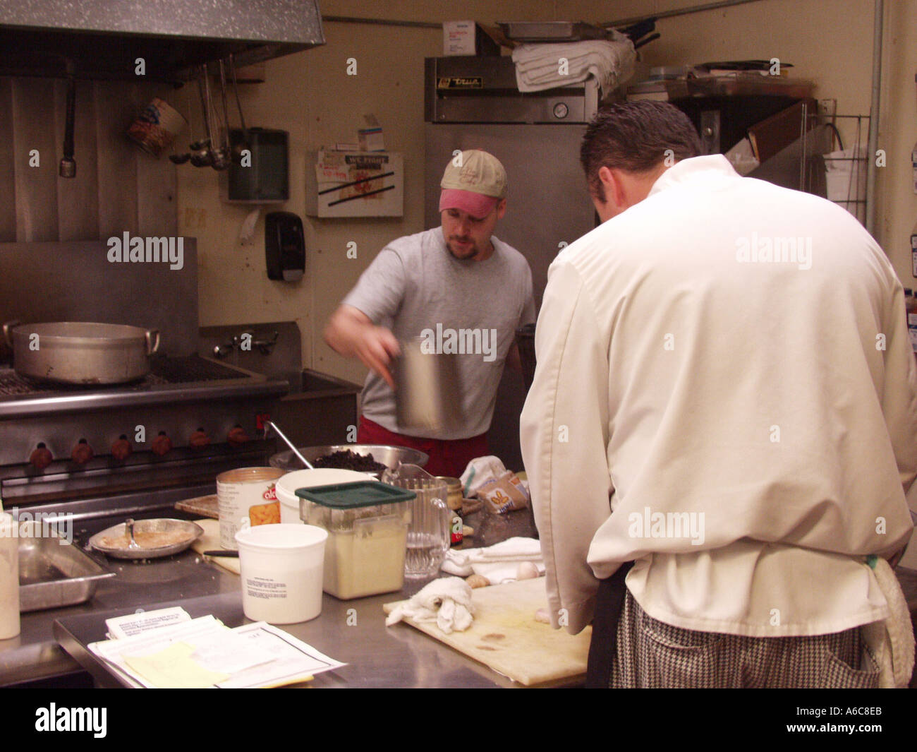 Chefs Cooks Kitchens Stock Photo - Alamy