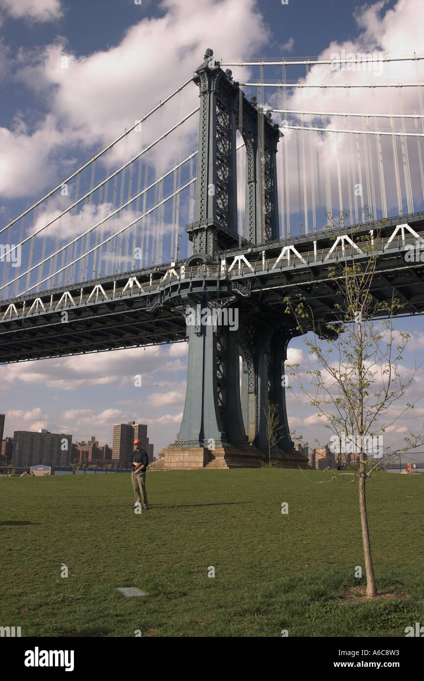 Manhatten Bridge New York USA Stock Photo - Alamy