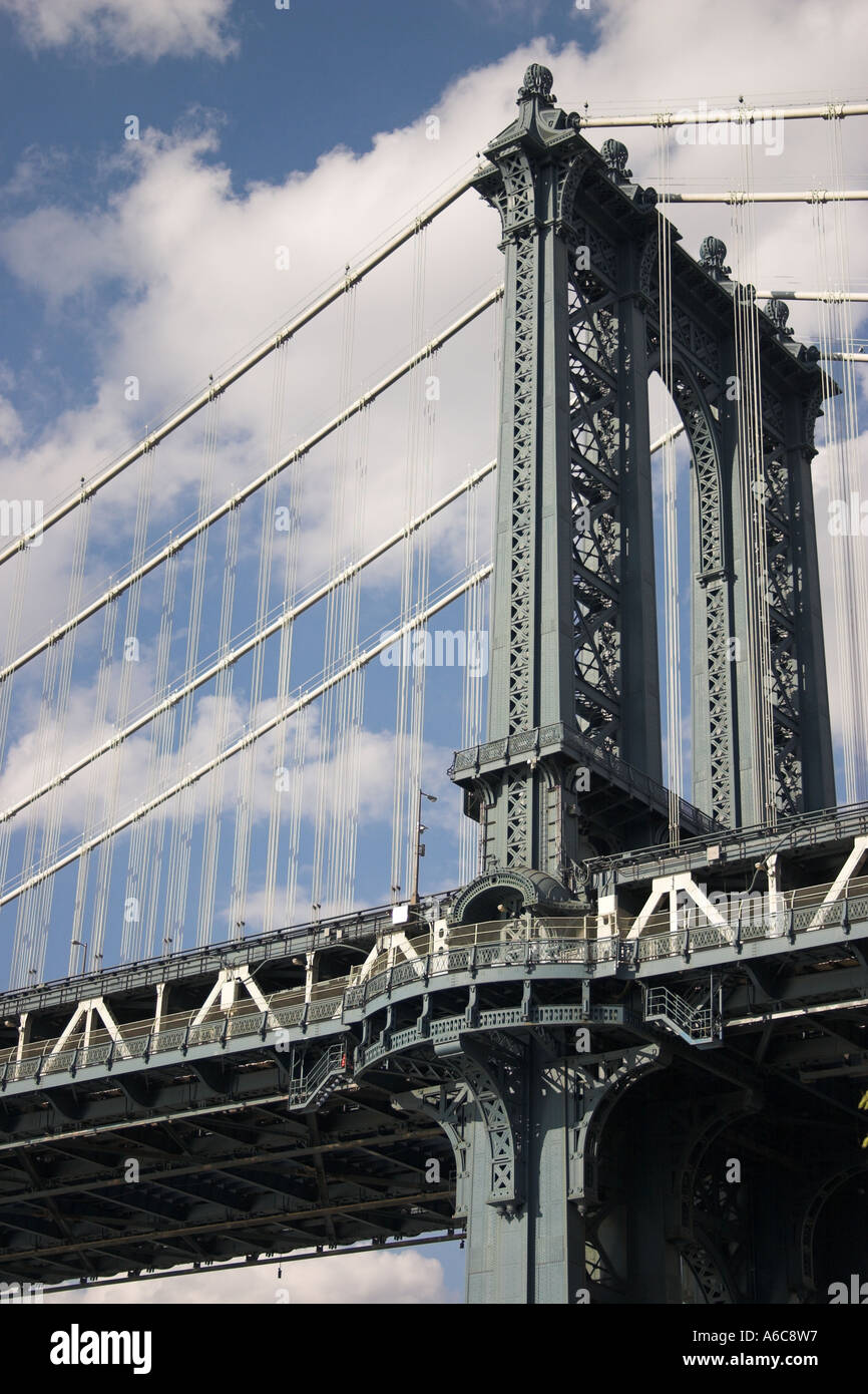 Manhatten Bridge New York USA Stock Photo - Alamy