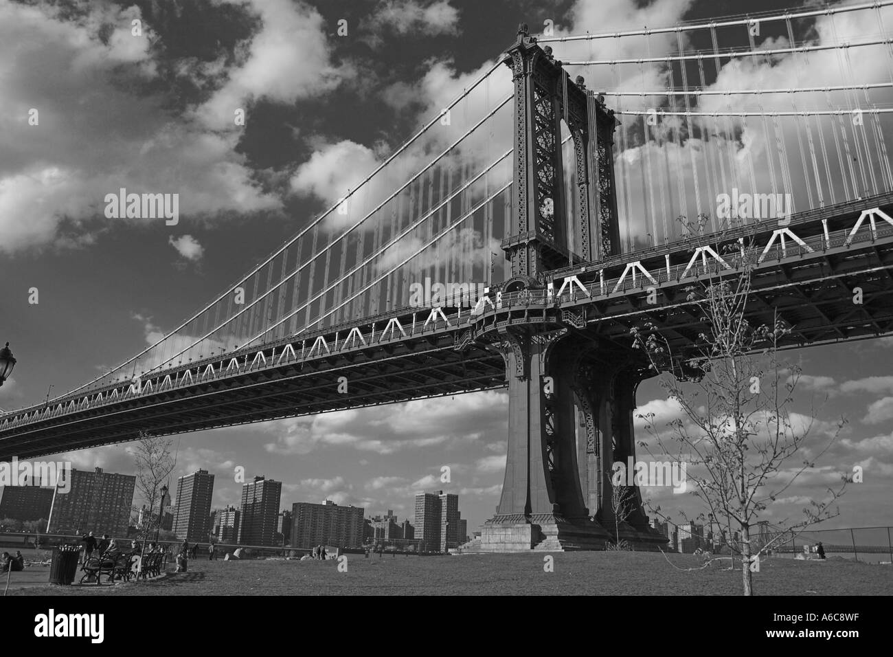 Manhatten Bridge New York USA Stock Photo - Alamy