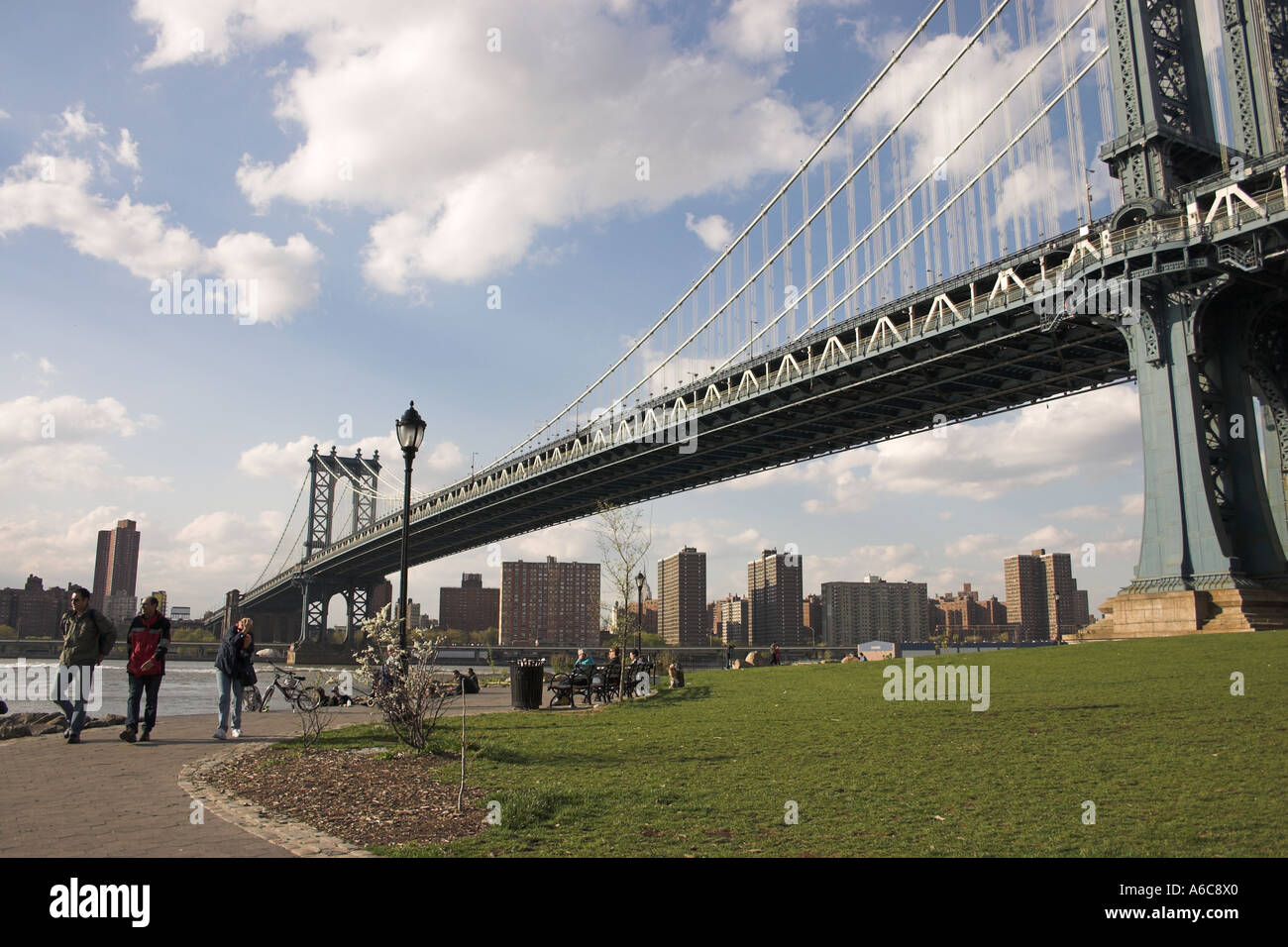 Manhatten Bridge New York USA Stock Photo - Alamy