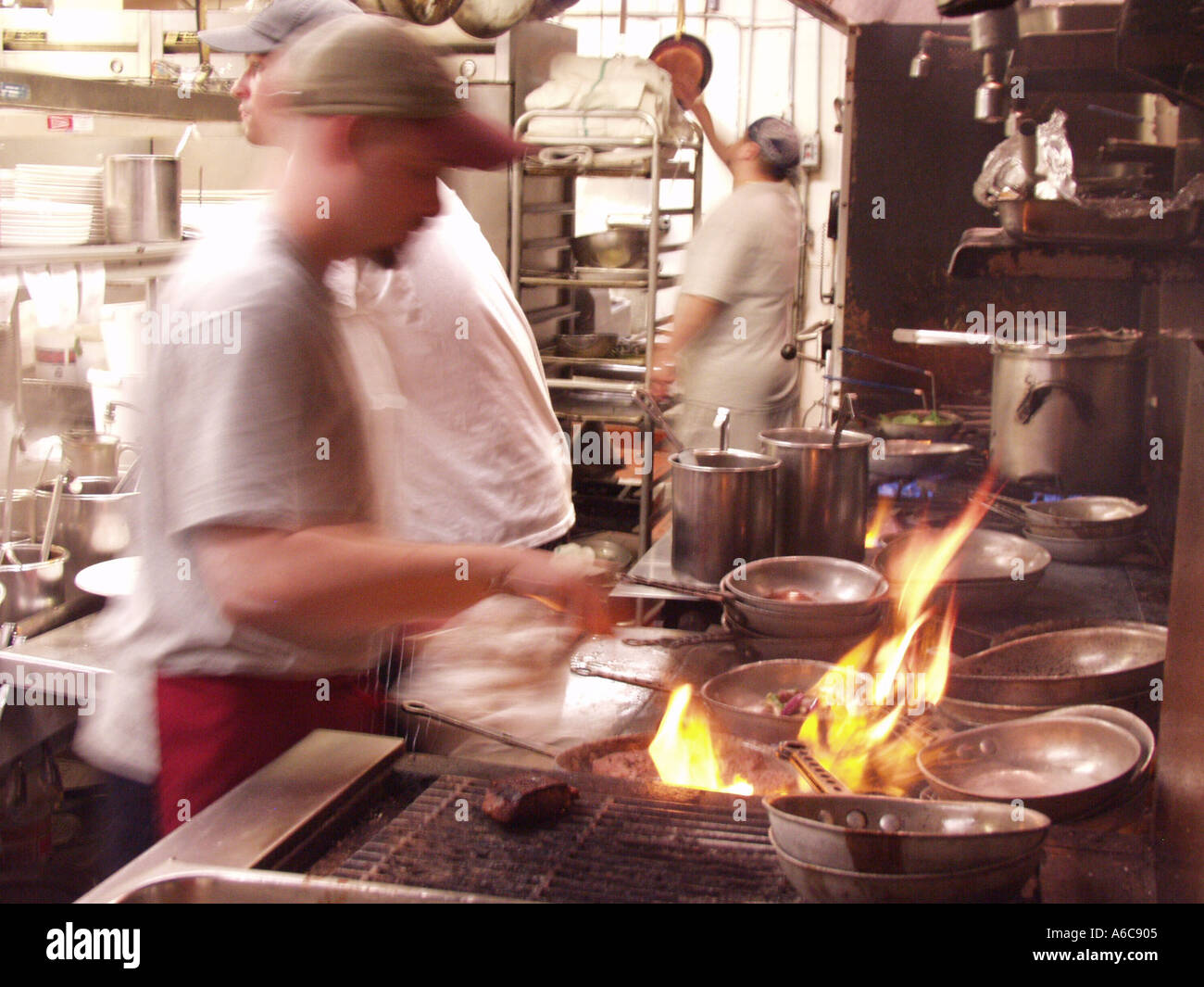 Chefs Cooks Kitchens Stock Photo - Alamy