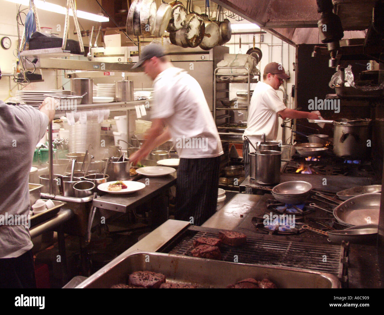 Chefs Cooks Kitchens Stock Photo - Alamy