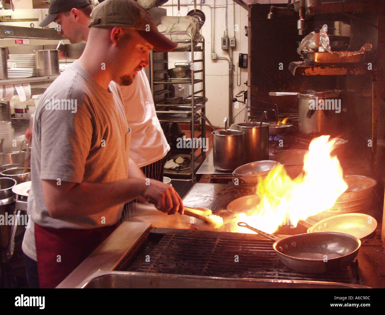 Chefs Cooks Kitchens Stock Photo - Alamy