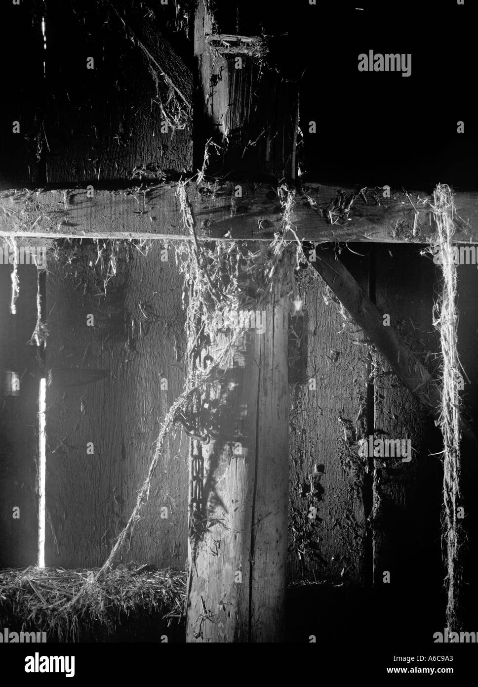 The cross barn Black and White Stock Photos & Images - Alamy