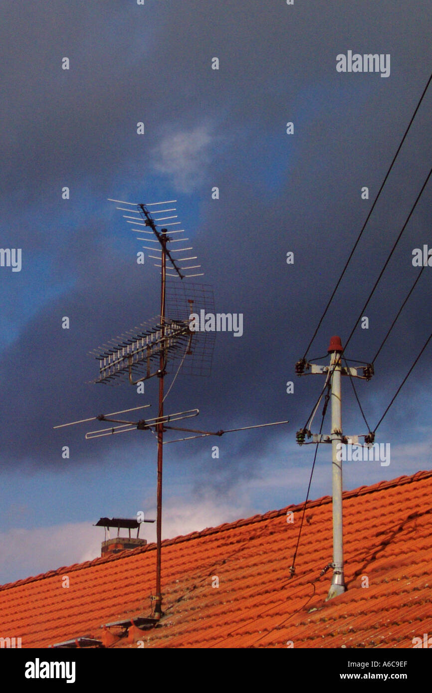 Powerline aerial hi-res stock photography and images - Alamy