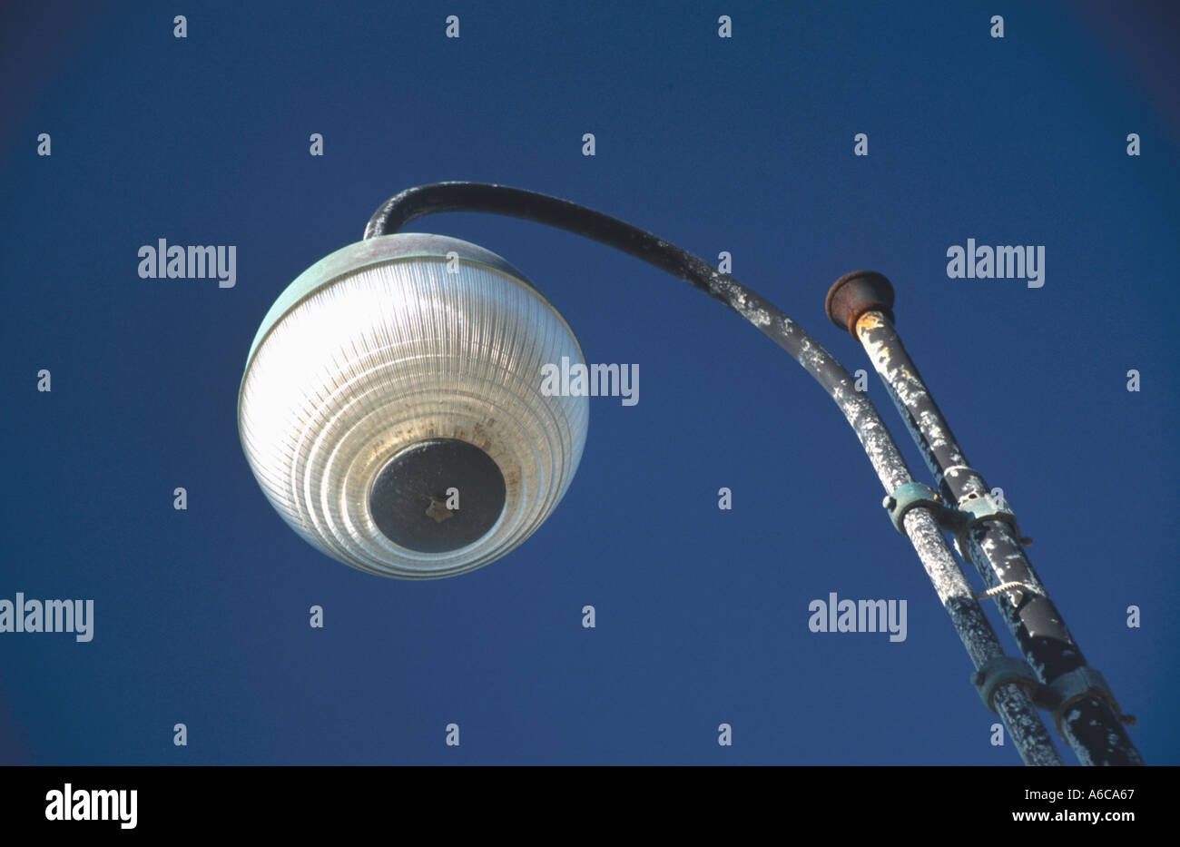 street lamp glass ball light street lighting Stock Photo - Alamy