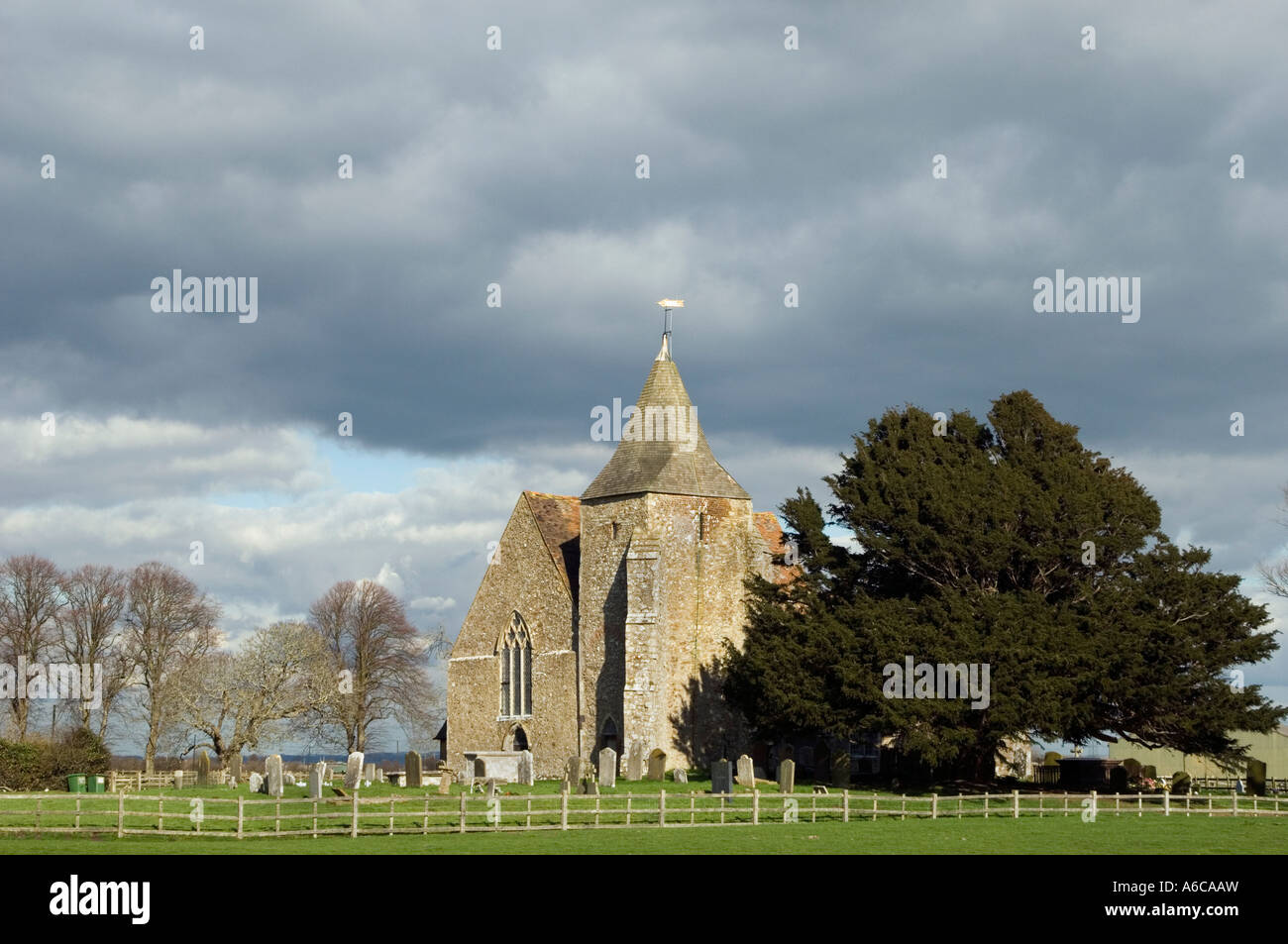 St Clement s Church Old Romney Kent UK Stock Photo - Alamy