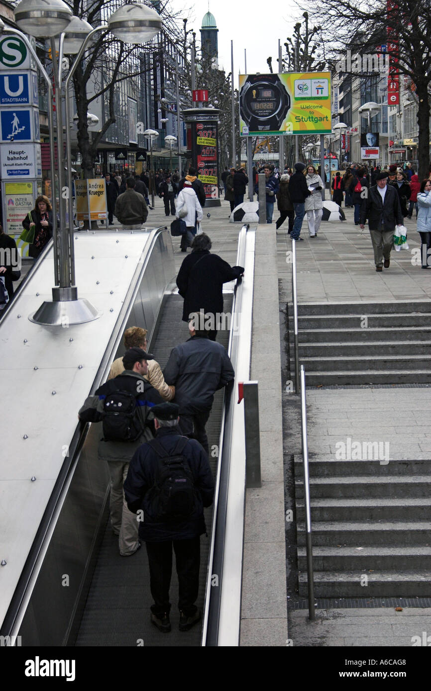 Konigstrasse, Stuttgart, Germany Stock Photo - Alamy