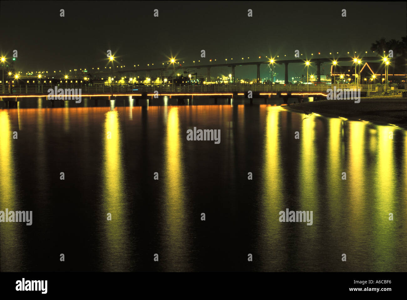San diego night coronado bridge hi-res stock photography and images - Alamy