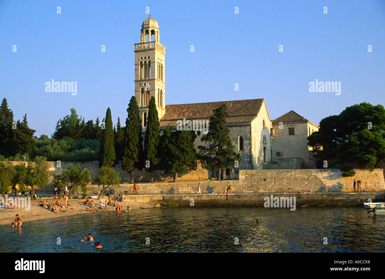Hvar Church on Hvar Island Croatia Stock Photo - Alamy