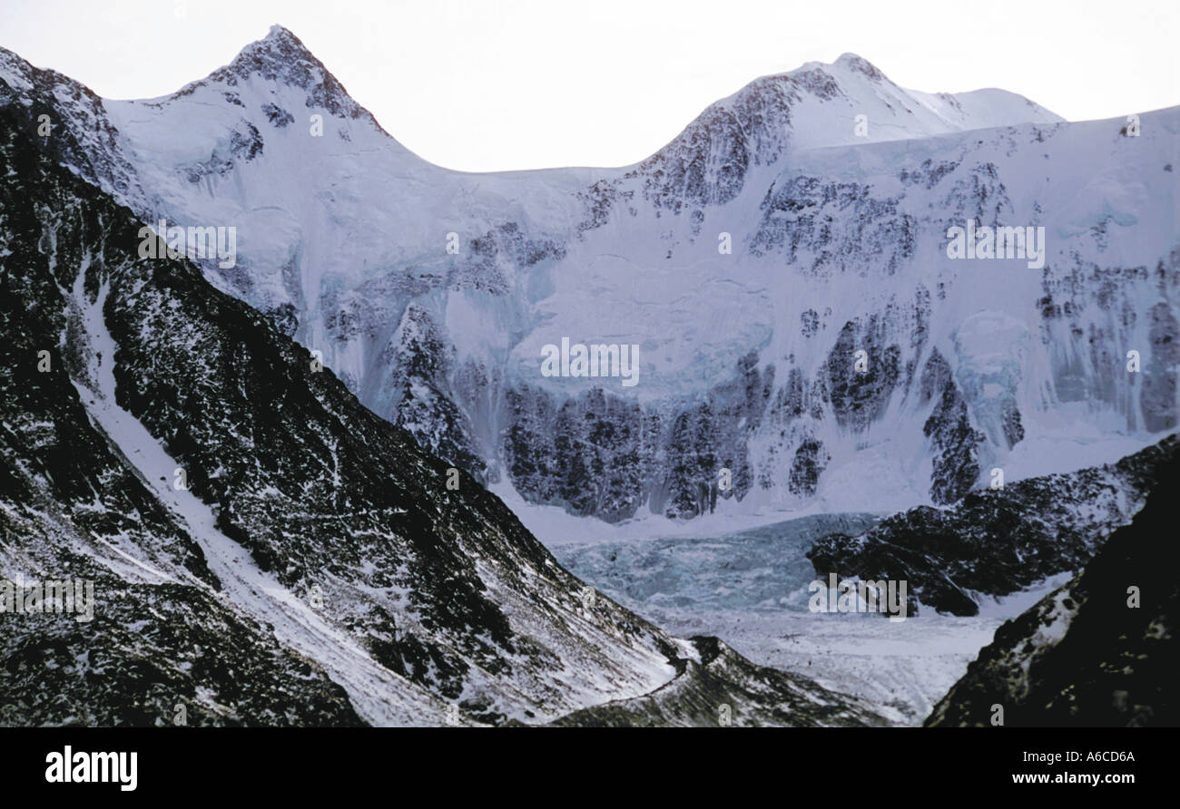 The Belukha Mount Altai Russia Stock Photo - Alamy