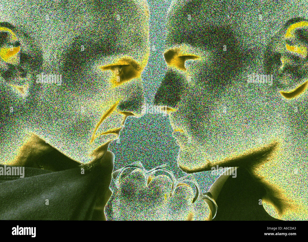 aggression competition confrontation emotion MODEL RELEASED Stock Photo ...