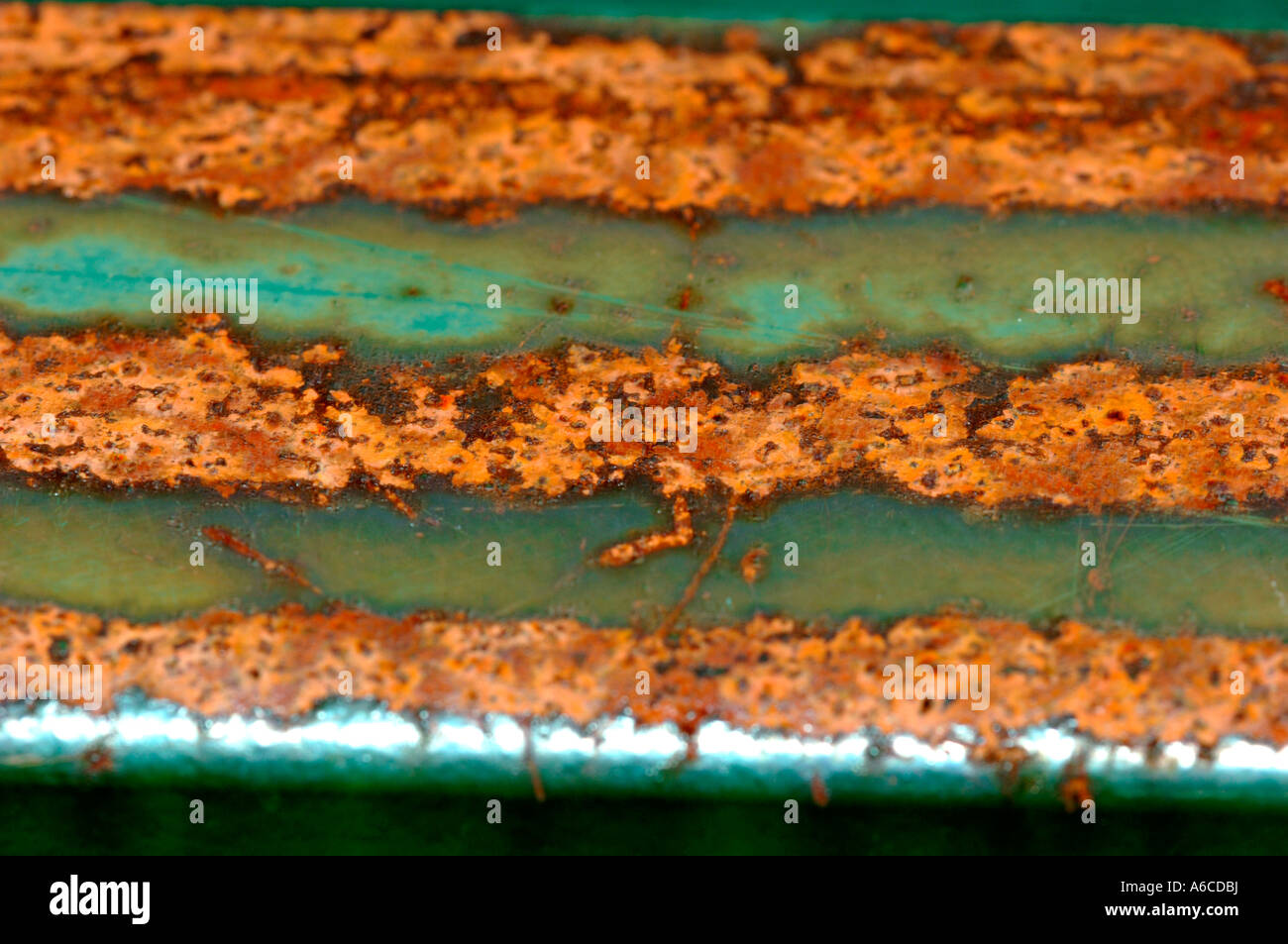 Rusting Metal Bar Stock Photo - Alamy