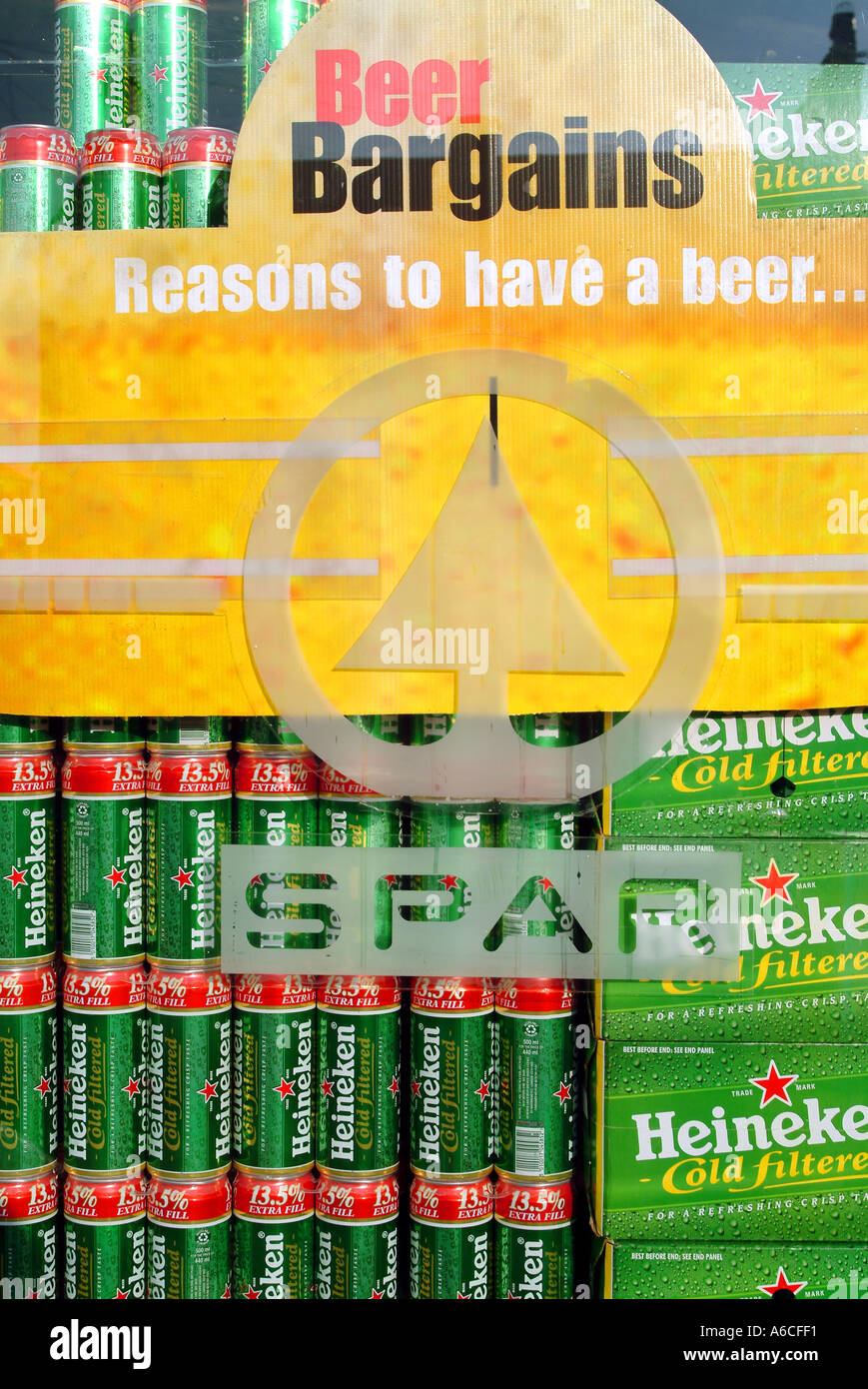 Alcohol spar supermarket hi-res stock photography and images - Alamy