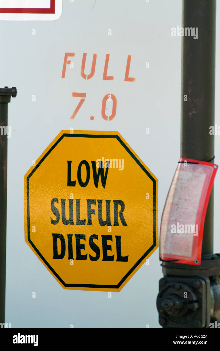 water treatment plant facility equipment low sulfer diesel Stock Photo ...