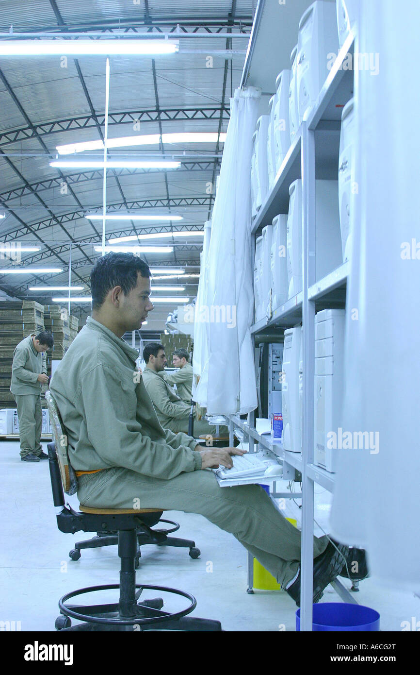 Computer manufacture plant Stock Photo - Alamy