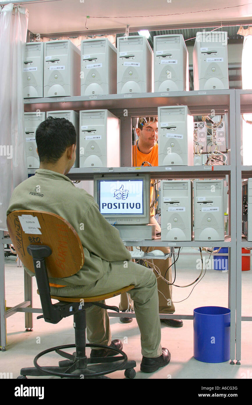 Computer manufacture plant Stock Photo - Alamy