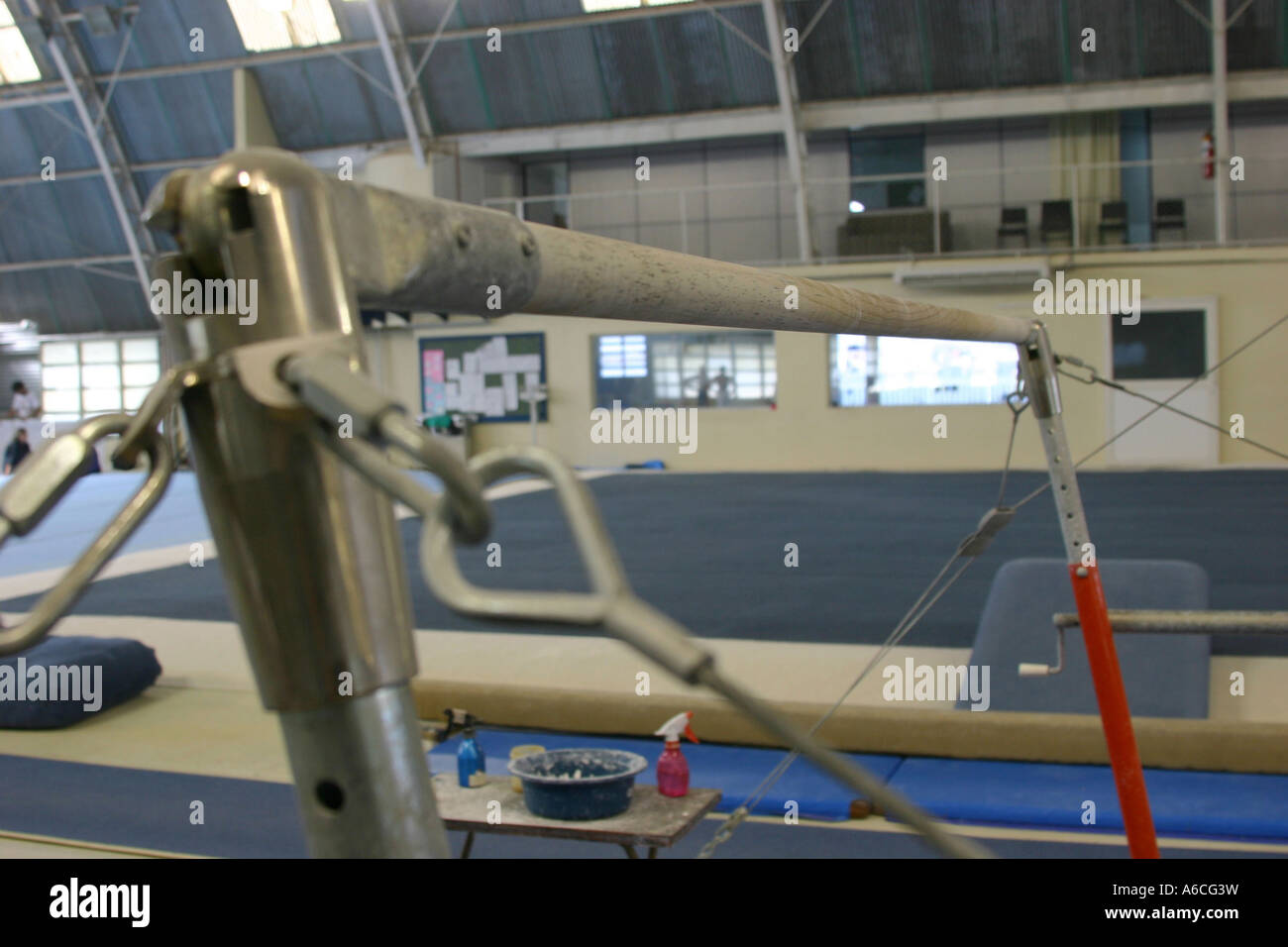 Children training Artistic Gymnastics Stock Photo - Alamy